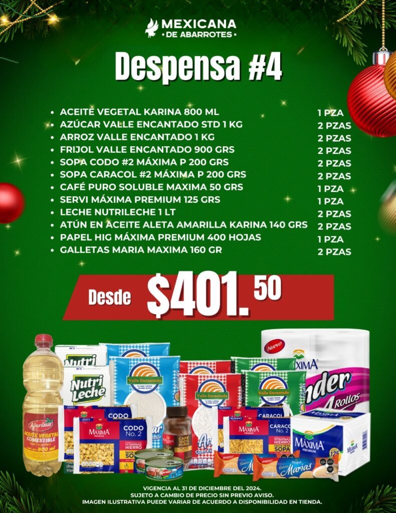 DESPENSAS - Mexicana de Abarrotes